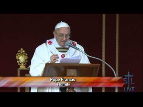 Pope Francis - Homily at Mass of Inauguration