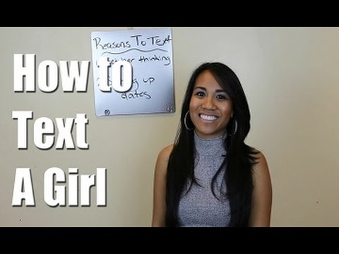 How To Text a Girl (2 Texts She Can't Resist)
