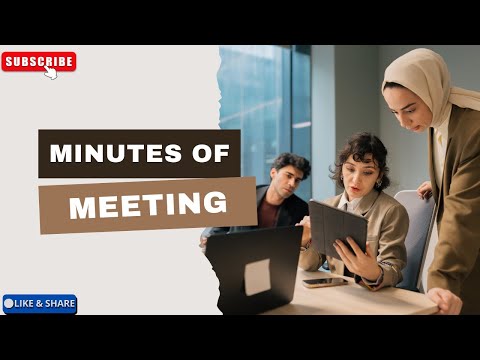 Minutes of Meeting Explained | Meeting Mein Minutes Kya Hote Hai? | Simple Guide