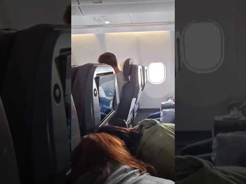 SAS PLUS UPGRADE!!! #airplane #travel #economy #hack #funnyvideo