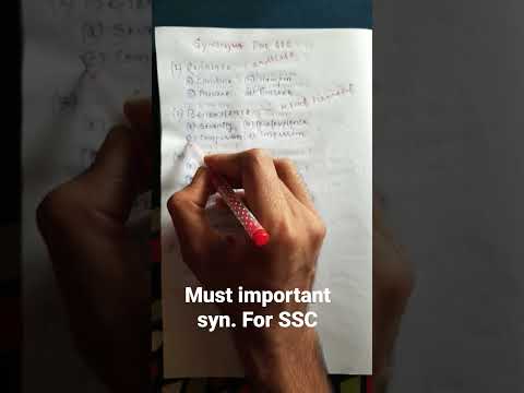 Day - 1 synonyms for ssc cgl, chsl , cpo, gd , mts