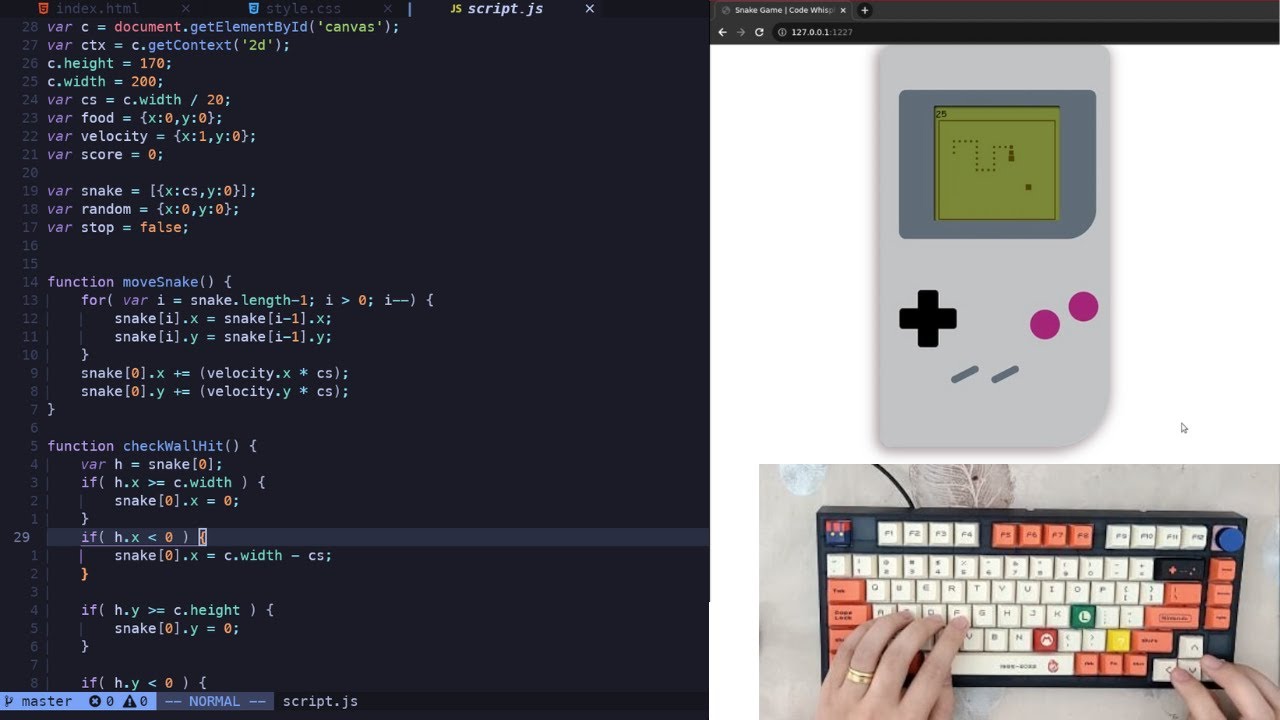 ASMP Programming - Retro Snake Game - No Talking