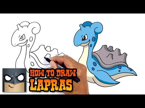 How to Draw Lapras | Pokemon | Sonya Haley's Art Blog