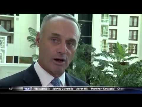 MLB Commissioner Rob Manfred at the Winter Meetings