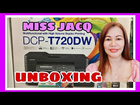 MISS JACQ:BROTHER DCP T720 DW UNBOXING