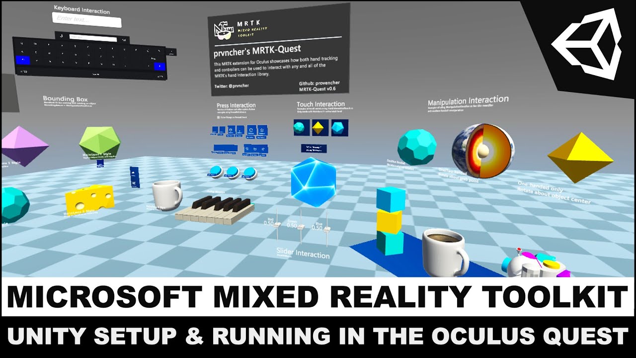 How To Setup MRTK Microsoft Mixed Reality ToolKit With Oculus Quest In Unity?
