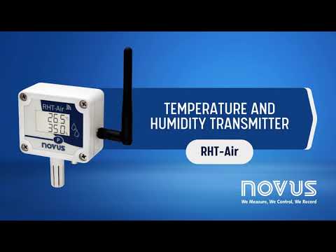 Wireless temperature and humidity transmitter: Meet RHT-Air | English