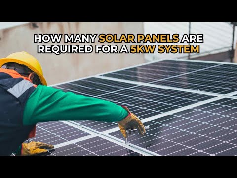 How Many Solar Panels Do You Need for a 5kW System in California? ☀️🔋 [2025 Guide]