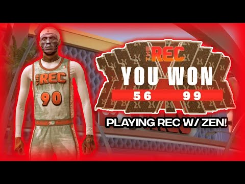 Running REC on 2K24 While Using a ZEN! (FUNNY MOMENTS)
