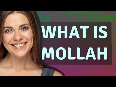 Mollah | meaning of Mollah