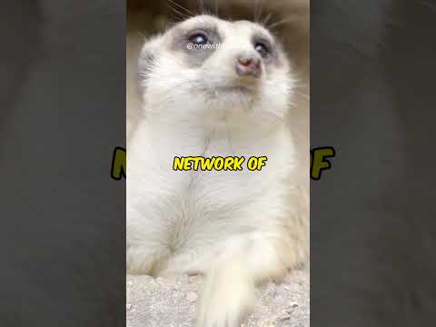 😍 Meerkat Mayhem: Adorable Suricate Families in Action! #shorts #animals #meerkat