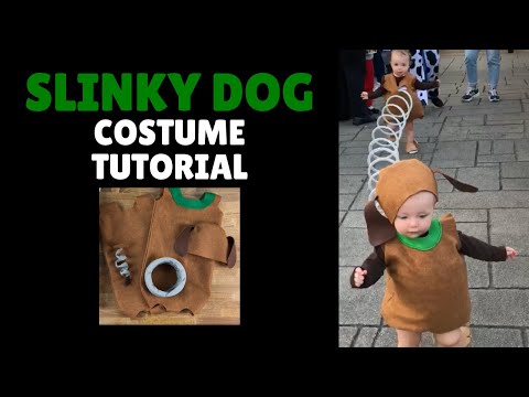 Slinky Dog Costume Tutorial - Toy Story - Perfect Costume Idea For Twins