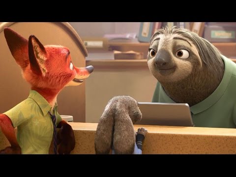 Sloths Run the DMV in the New 'Zootopia' Trailer