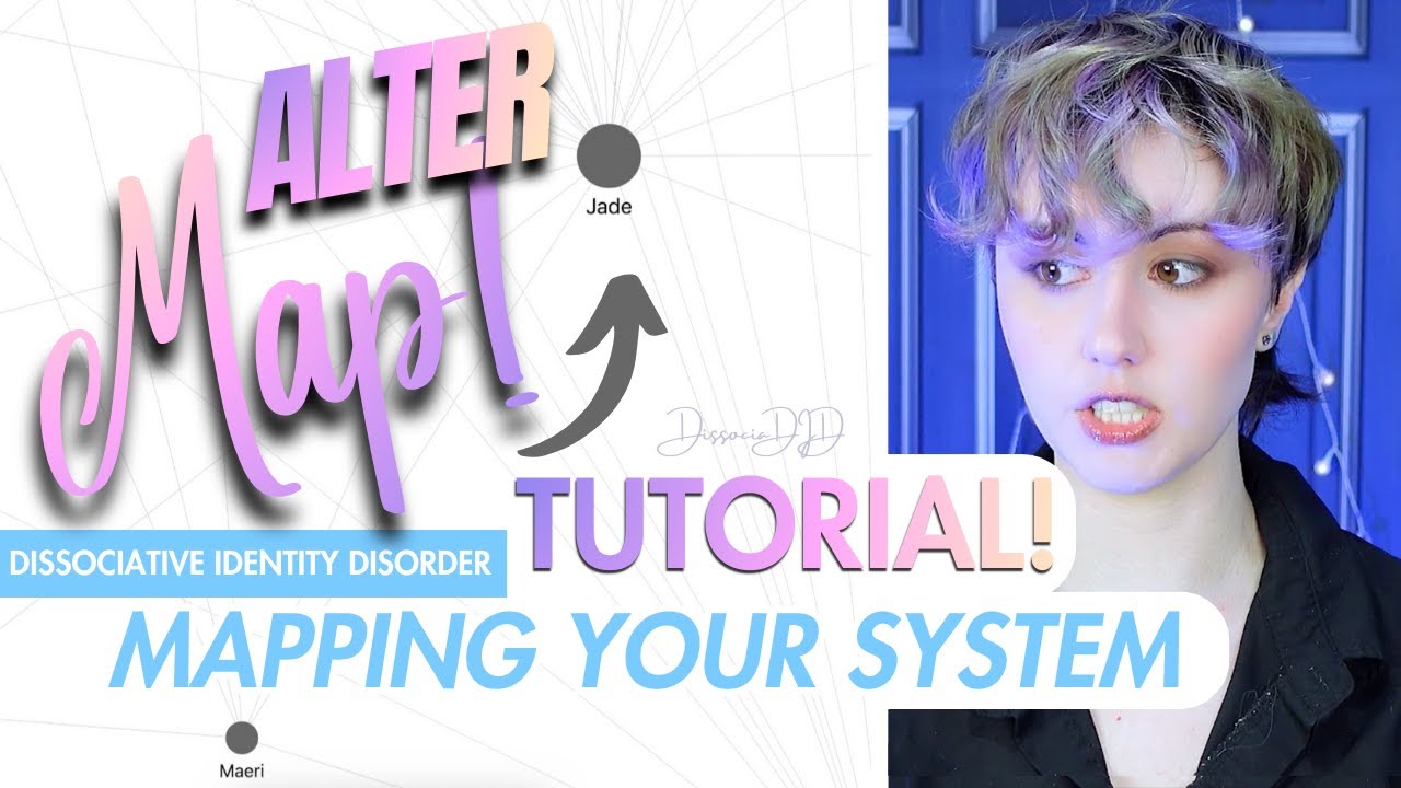 ALTER MAPS? The EASY Way To Map Your DID System! Tutorial | Dissociative Identity Disorder