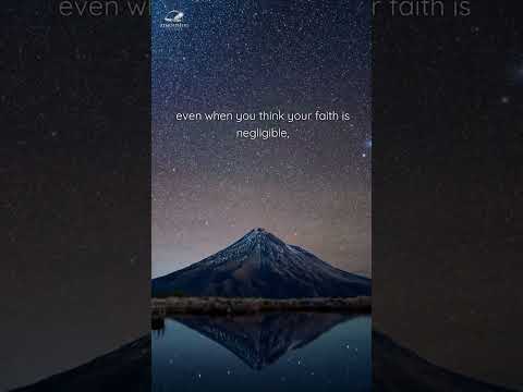 You Can Move The Mountains
