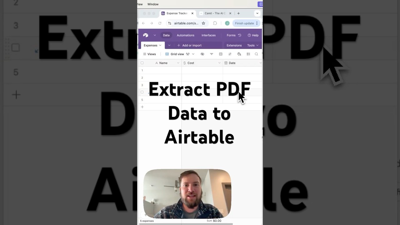 Extract PDF Details and Store in Airtable