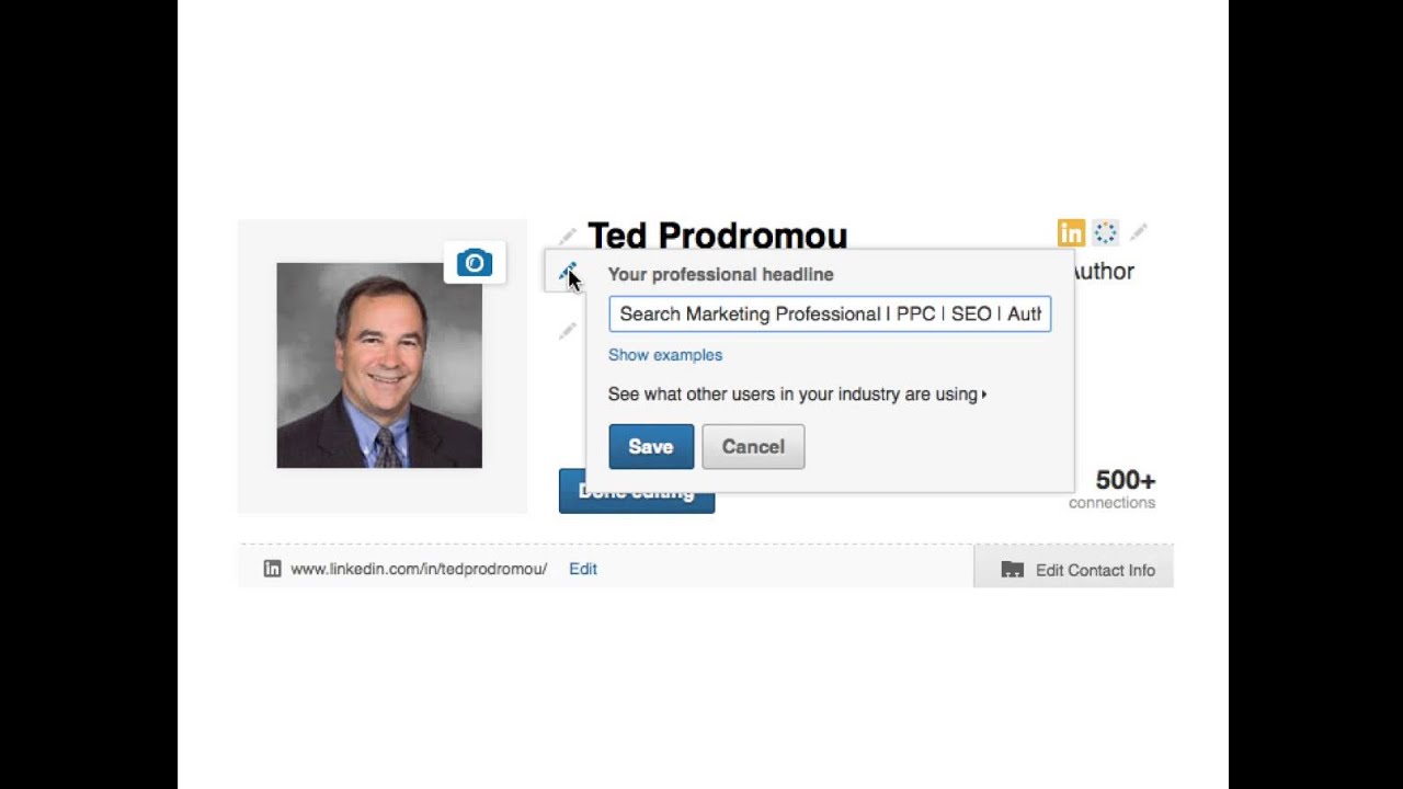 Optimizing Your LinkedIn Profile