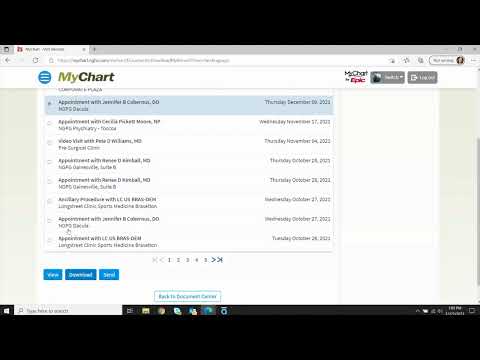 How to Send a Copy of a Visit Summary or an Entire Health Record