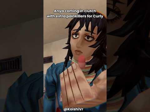 Anya having extra painkillers for Curly #mouthwashing #anya #curly #vrchat