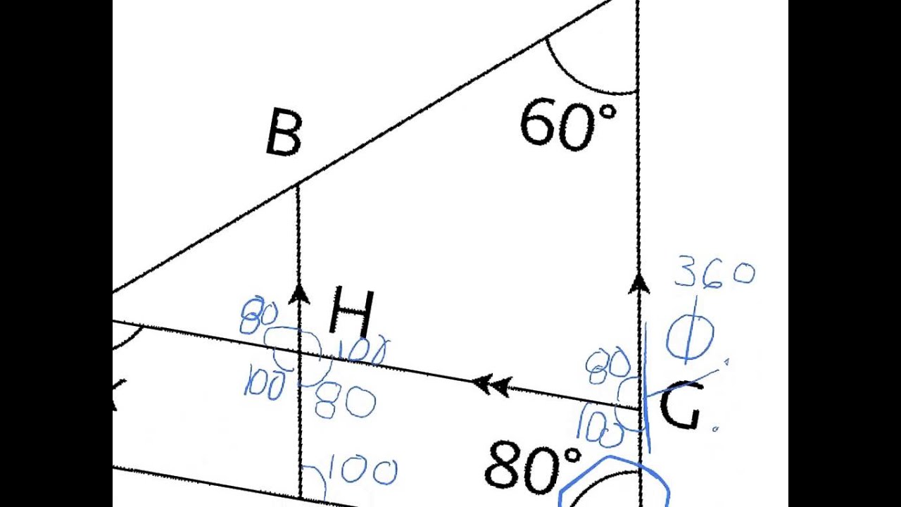 Finding Unknown Angles 02