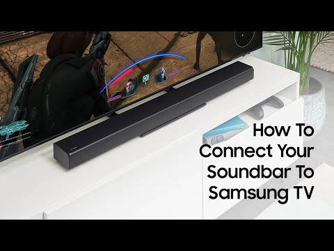 How to Connect Soundbar to Samsung TV | Samsung UK