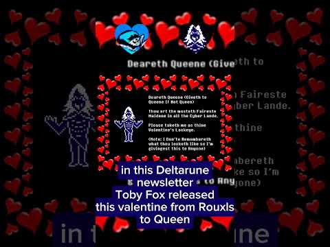 Rouxls x Queen is CANON || #deltarune #deltarunechapter2 #undertale #tobyfox