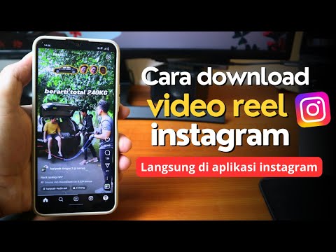 Cara download video reel instagram langsung di aplikasi instagram