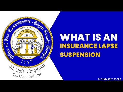 What Is An Insurance Lapse Suspension?