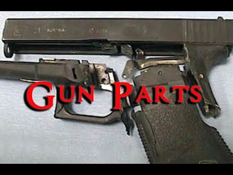 Firearm basics: Basic Parts of a Modern Pistol #shorts, #short, #pistol, #tactical,
