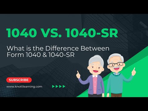 IRS Form 1040-SR vs Form 1040...What's the Difference?