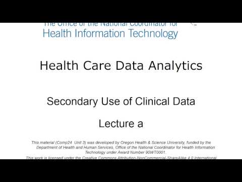 Opportunities for Secondary Use of Clinical Data