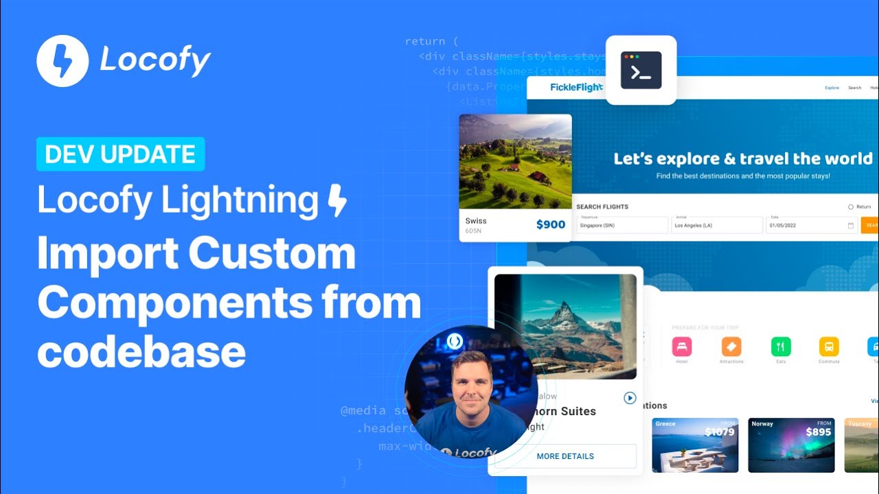 Import Custom Components from a Codebase