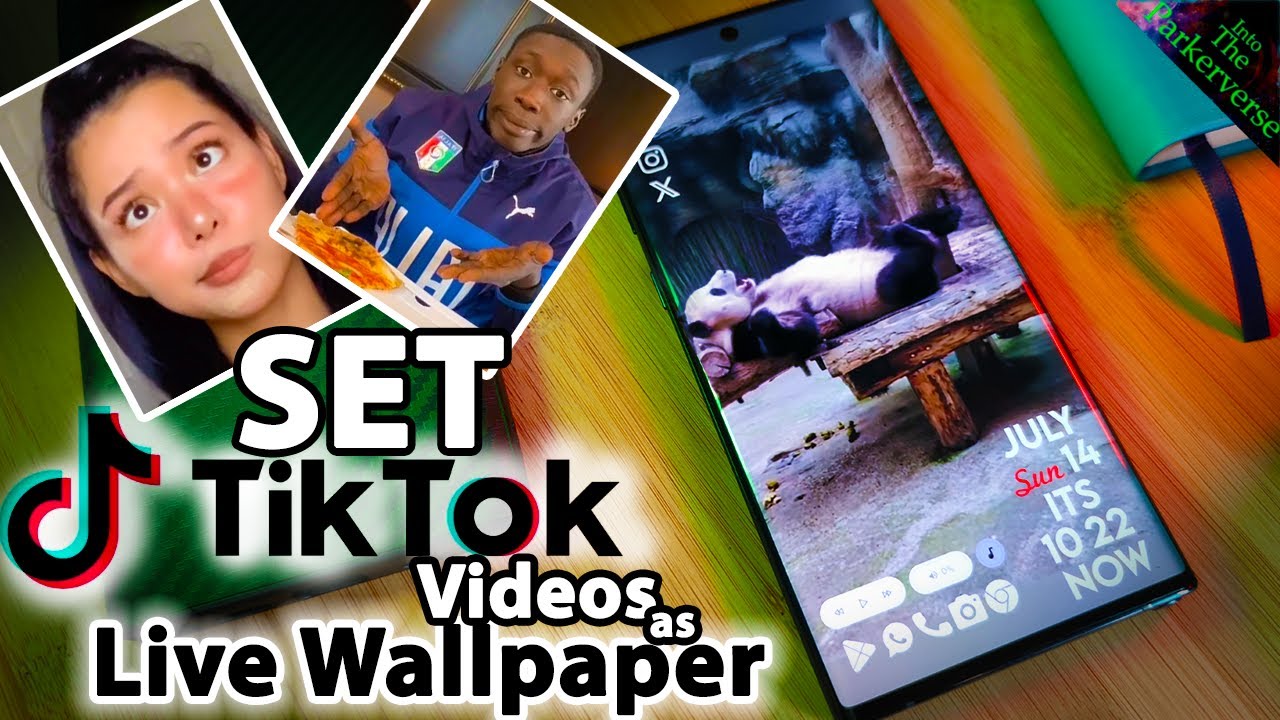 Set Any TikTok Video as Live Wallpaper -  (How to set tik tok videos as wallpaper - 2024 Guide)