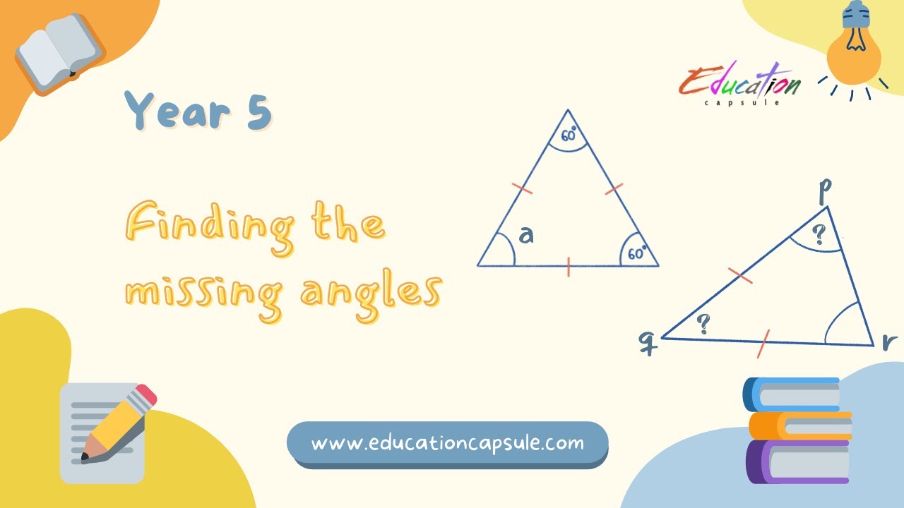 Finding the missing angles | How to find missing angles? Year 5 | Key Stage 2 |