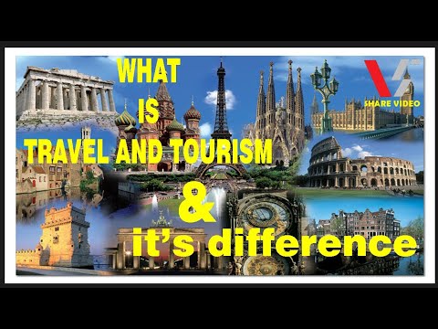 Travel and Tourism it's definition, types, diffence and examples | Vs Share Video