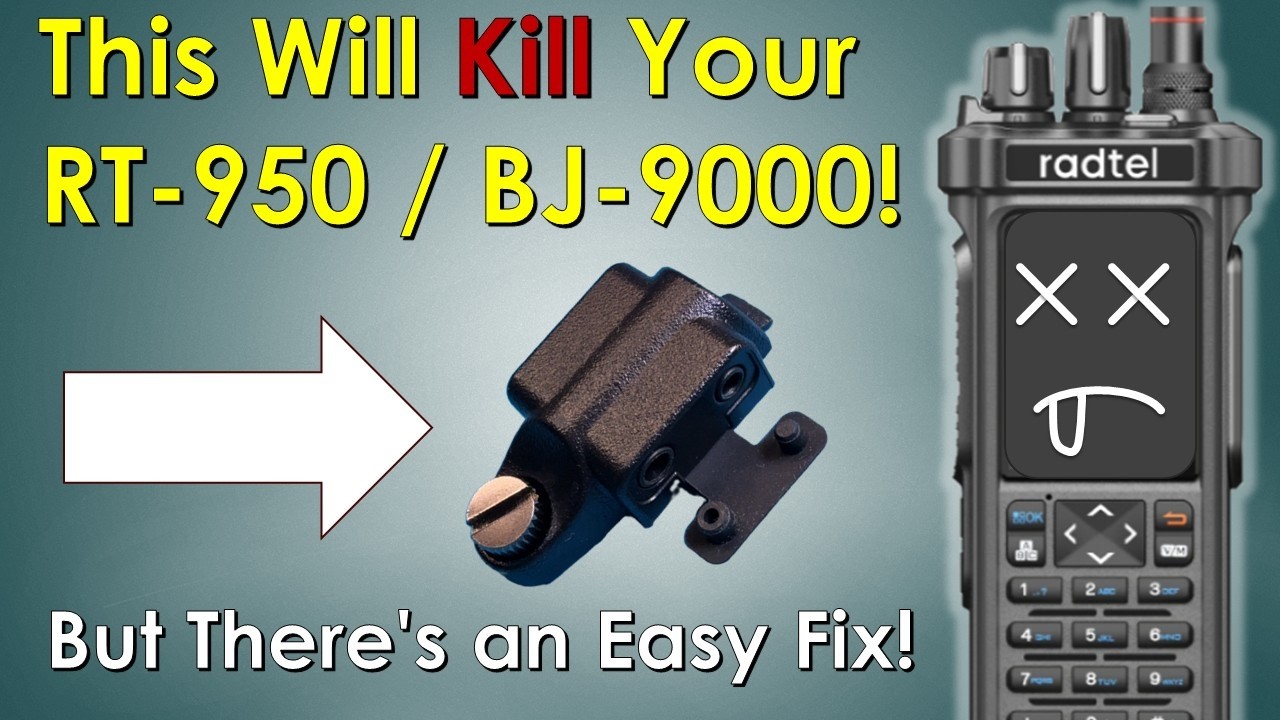 EB035 - This Device Will Kill Your Radtel RT-950 Pro / Bajeton BJ9000!
