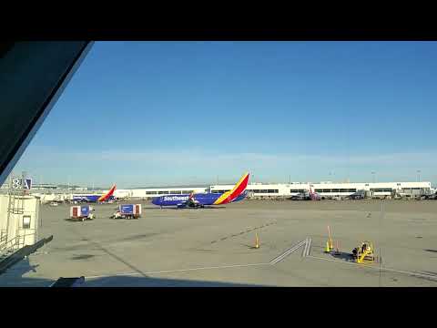 Planespotting Southwest Airlines Jets Arriving & Departing Oakland OAK Airport Terminal Compilation