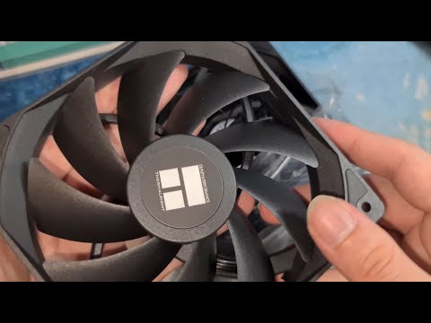 TR TL-C12C X5 120mm Case Fan 1550RPM PWM Unboxing