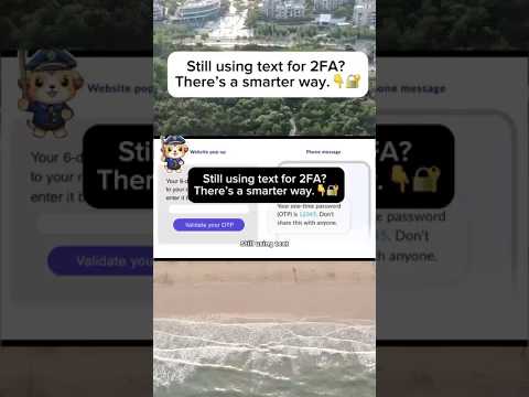 Still using text messages for 2FA?