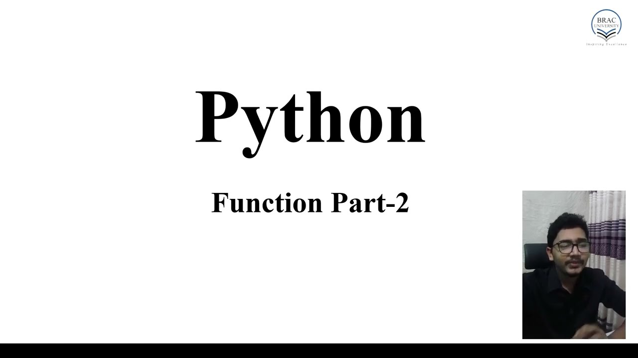 L21   Python   Function   Part 2