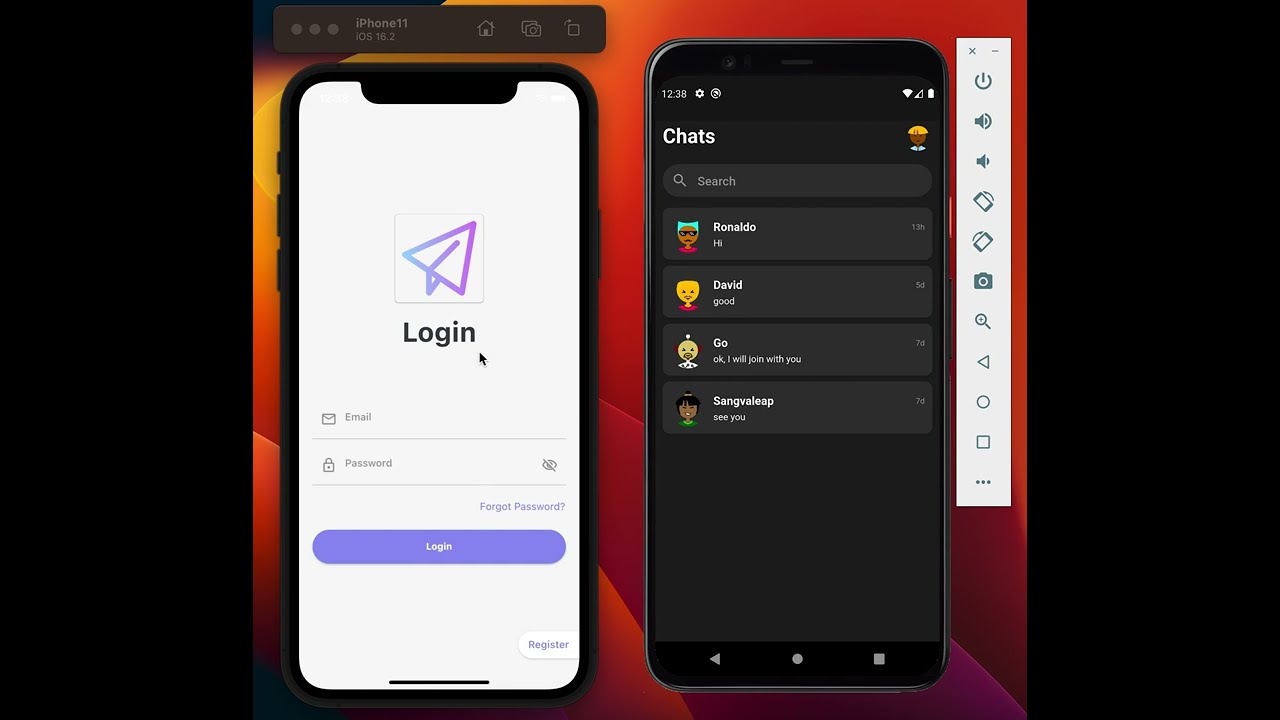 Firebase Chat App - Flutter