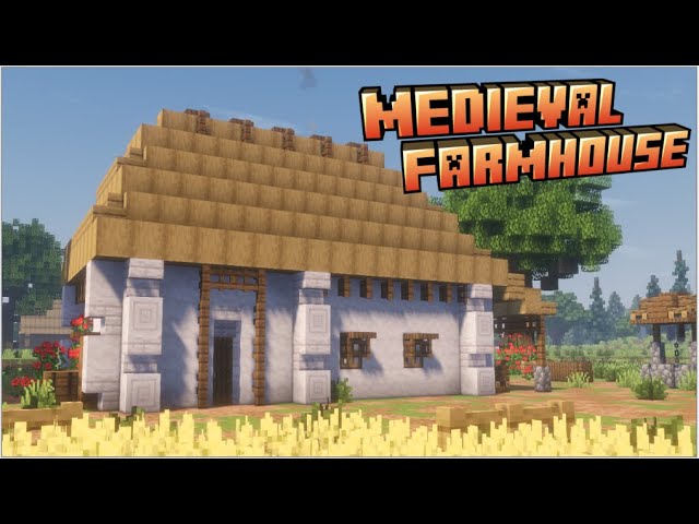 Medieval farmhouse Minecraft Map