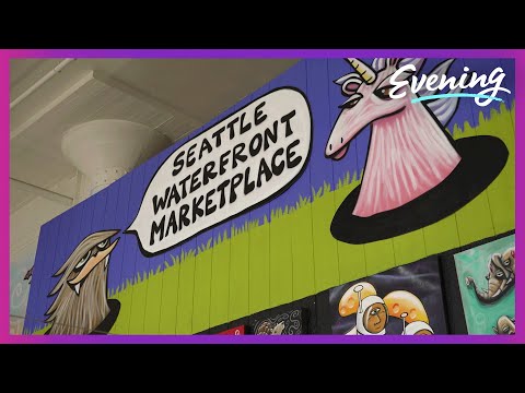 Seattle's unique marketplace thrives as a hub for local artists