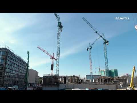 Global Office Park | Construction Aerial | Sep 2020