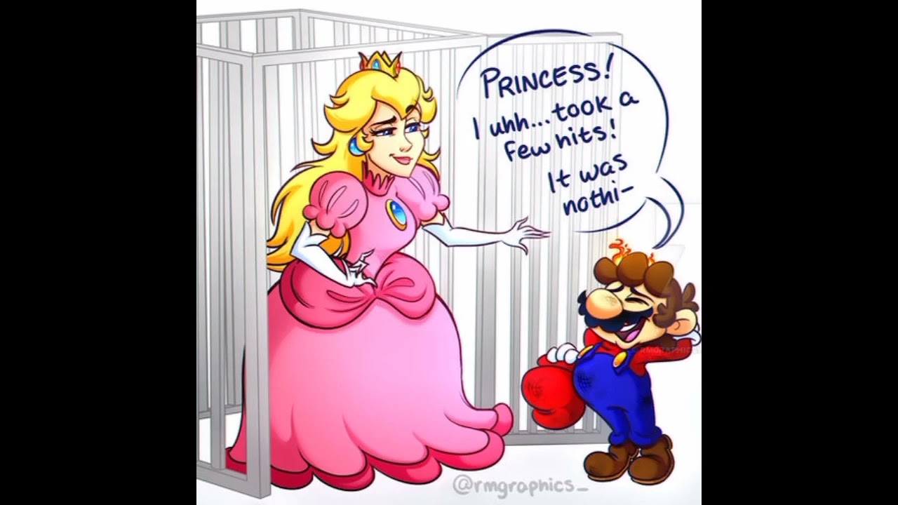 Mario Saves Peach Comic Dub