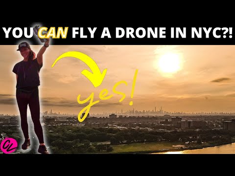 WHERE TO FLY A DRONE IN NYC | That's actually legal 😮