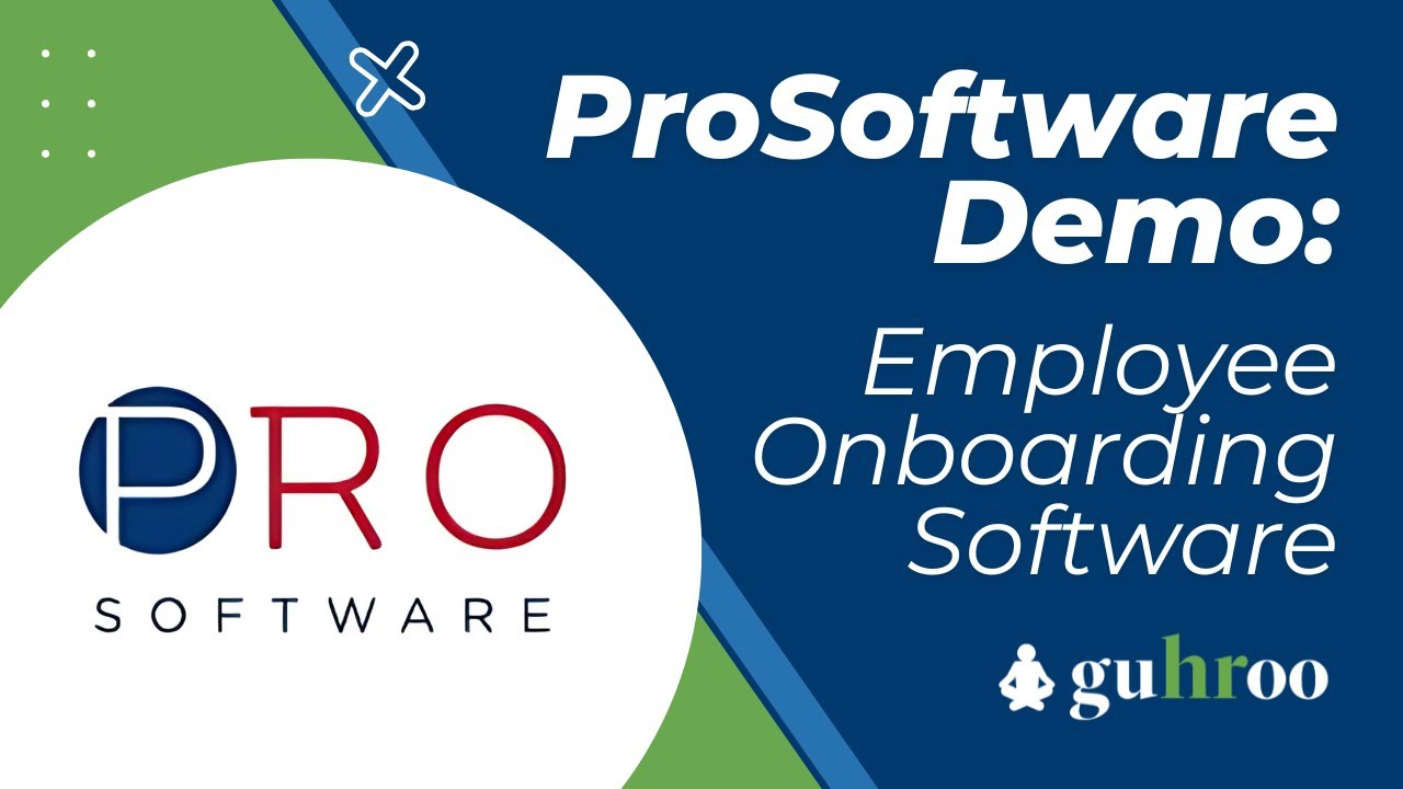 ProSoftware Demo: Employee Onboarding Software