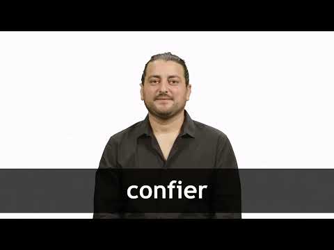 English Translation of “CONFIER” | Collins French-English Dictionary