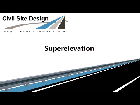 Rural Road Design – Superelevation