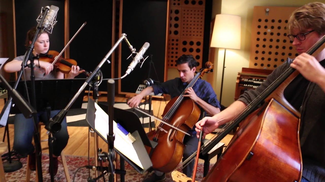 In the studio: string section